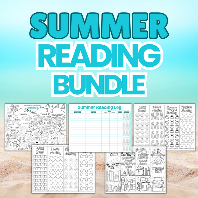 Free Summer Reading Bundle | LittleHaloJ