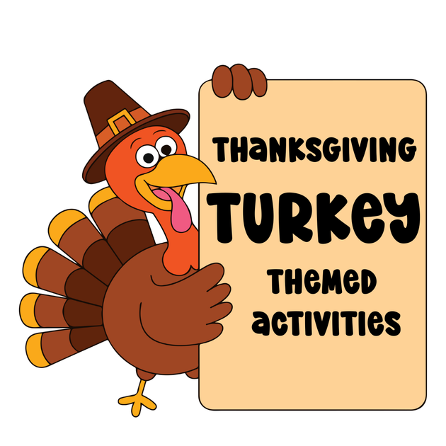 Thanksgiving Turkey Themed Activities | LittleHaloJ