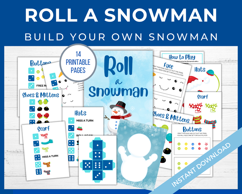 Roll a Snowman | LittleHaloJ
