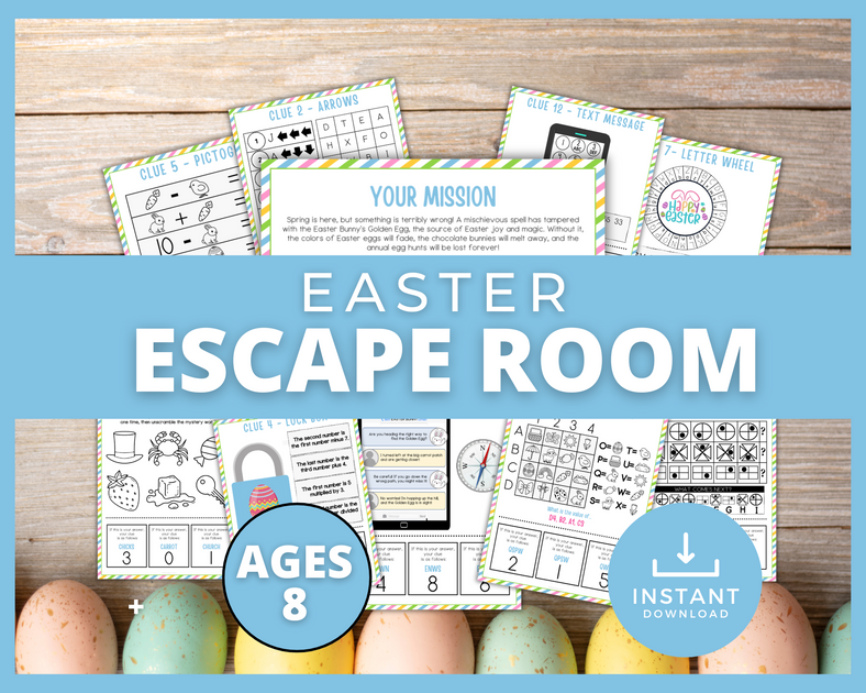 Easter Escape Room | LittleHaloJ
