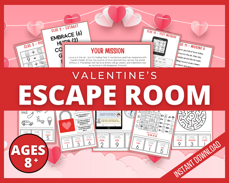 Valentines Escape Room | LittleHaloJ