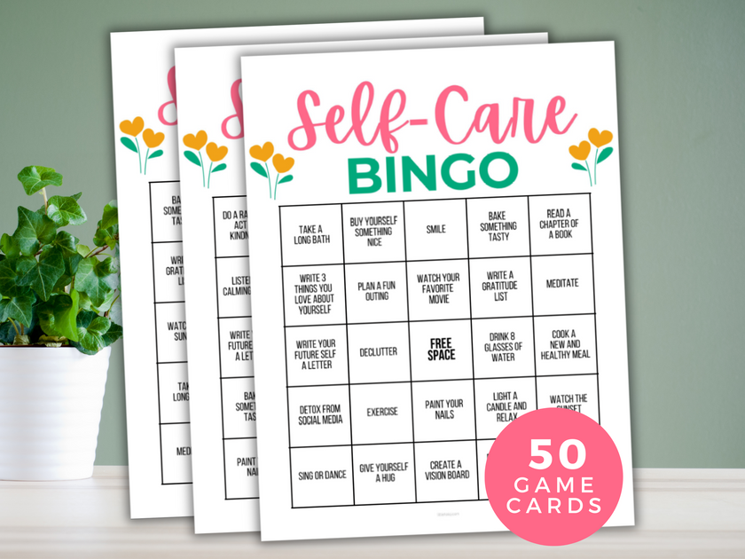 Self Care Bingo | LittleHaloJ