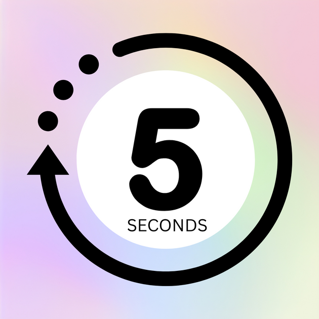 5 Second Rule Game | LittleHaloJ