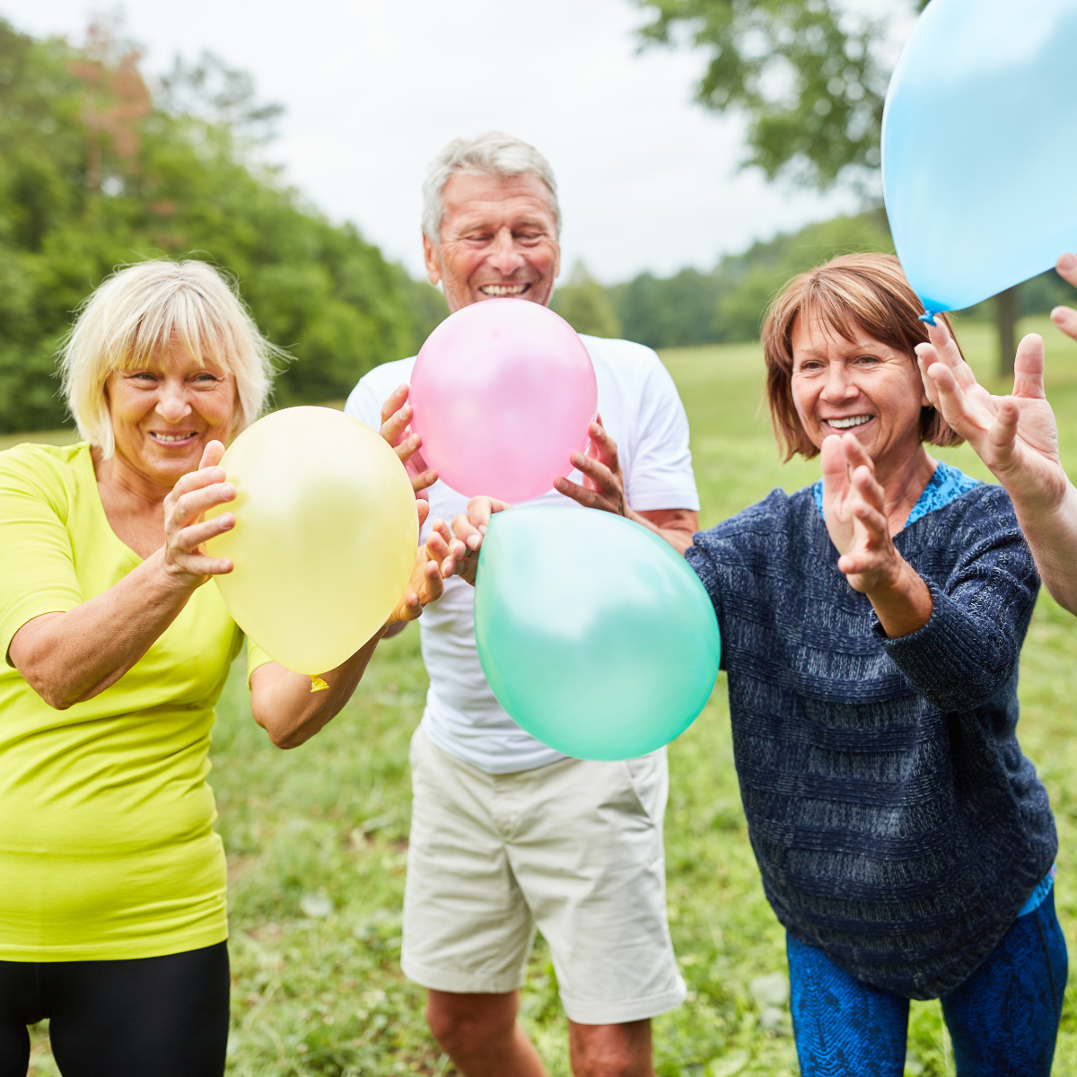 Balloon Games for Seniors | LittleHaloJ