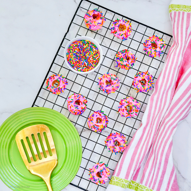 Funfetti Donuts | LittleHaloJ