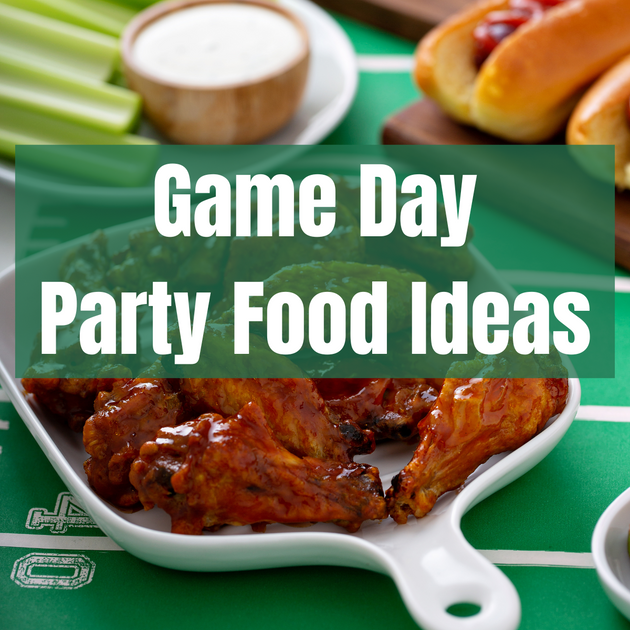 Game Day Party Food Ideas | LittleHaloJ