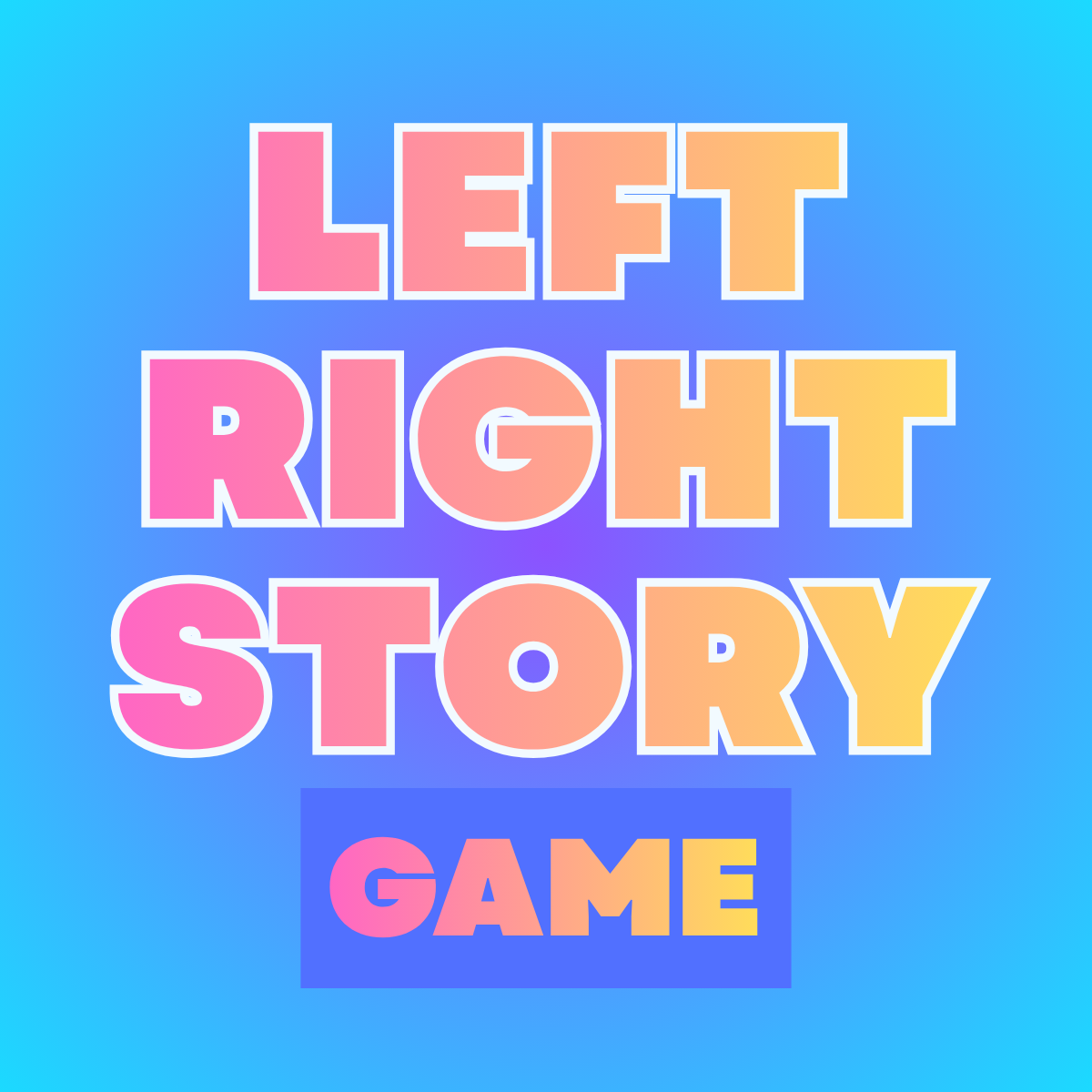 Left Right Story Game | LittleHaloJ