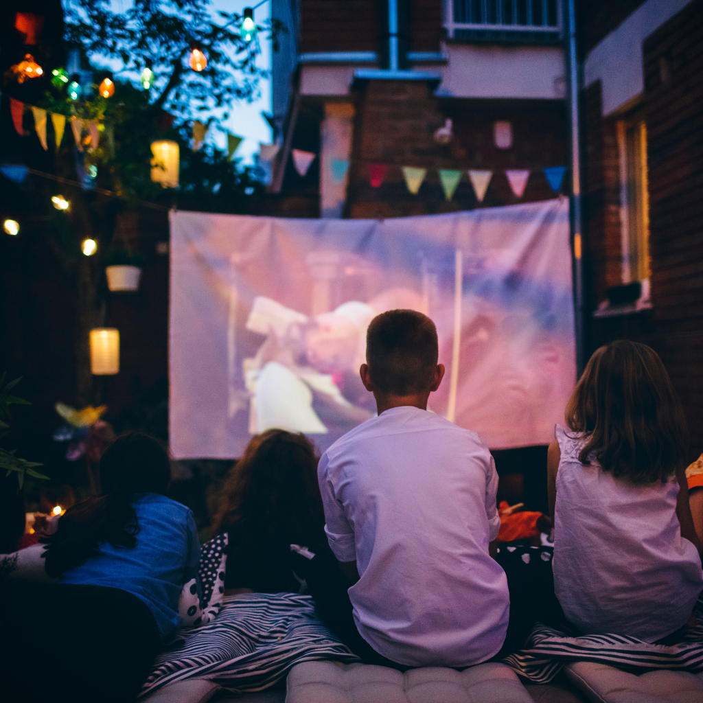 Movie Party Ideas | LittleHaloJ