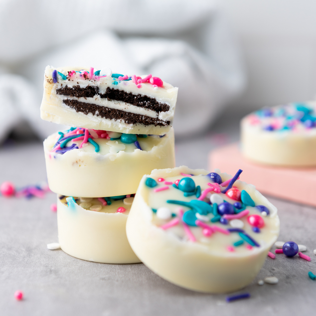 White Chocolate Covered Oreos | LittleHaloJ