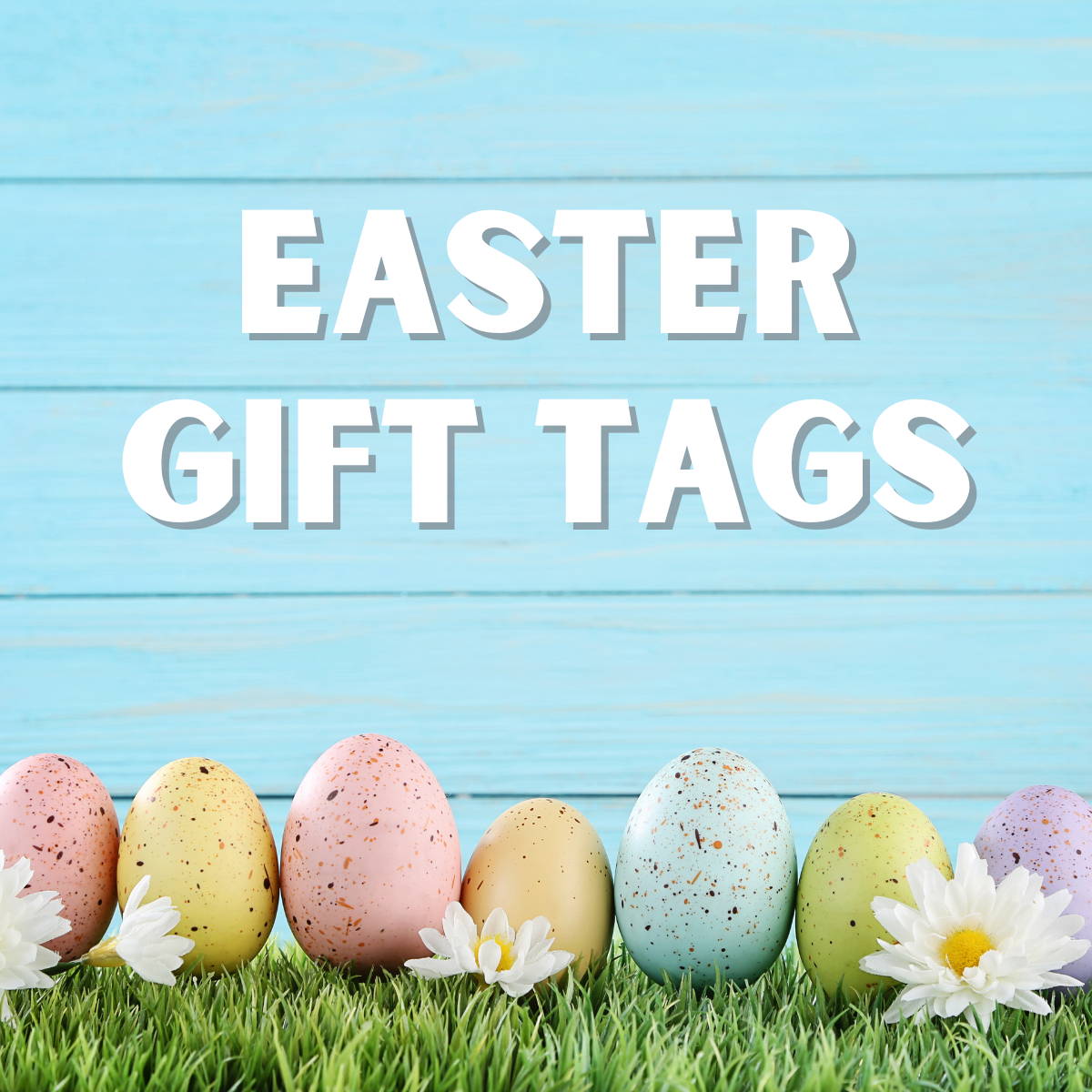 Get Creative with Easter Gift Tags | LittleHaloJ