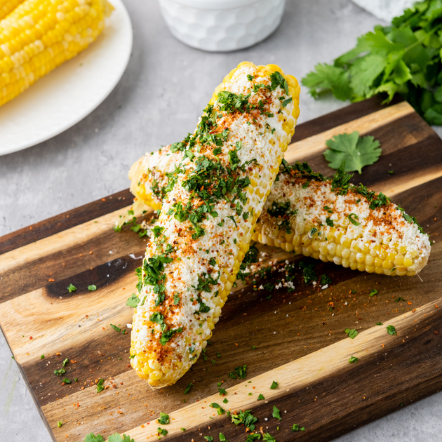 Mexican Elotes (Street Corn) | LittleHaloJ
