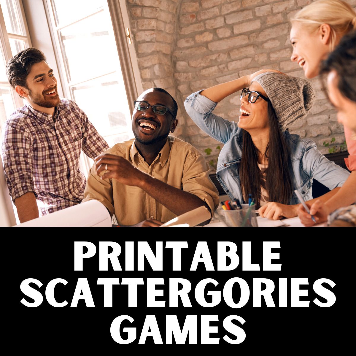 Printable Scattergories Games | LittleHaloJ