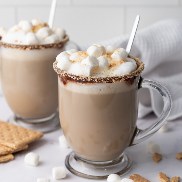 Smores Latte Recipe | LittleHaloJ