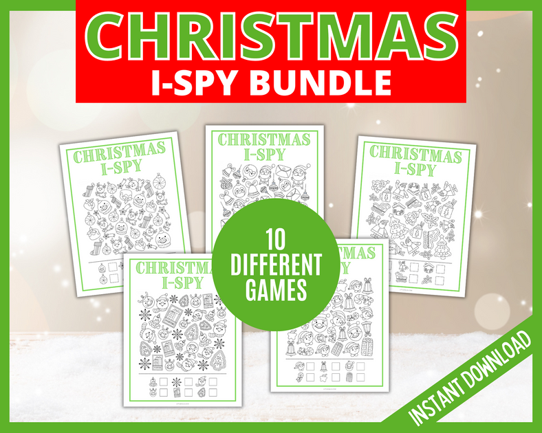 Christmas I Spy | LittleHaloJ