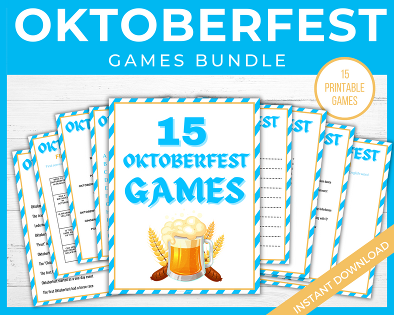 Oktoberfest Games Bundle | LittleHaloJ