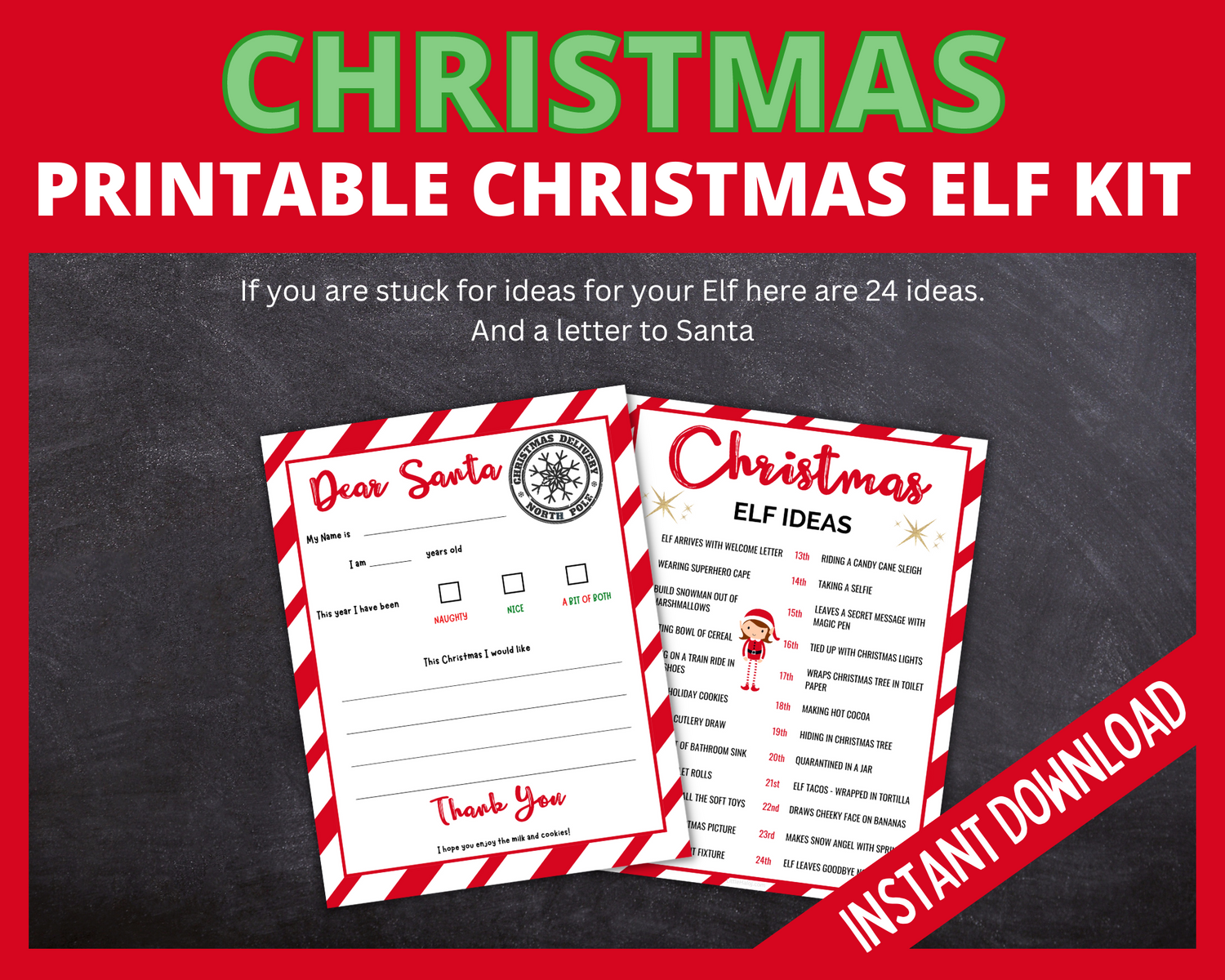 Christmas Elf Activities – LittleHaloJ