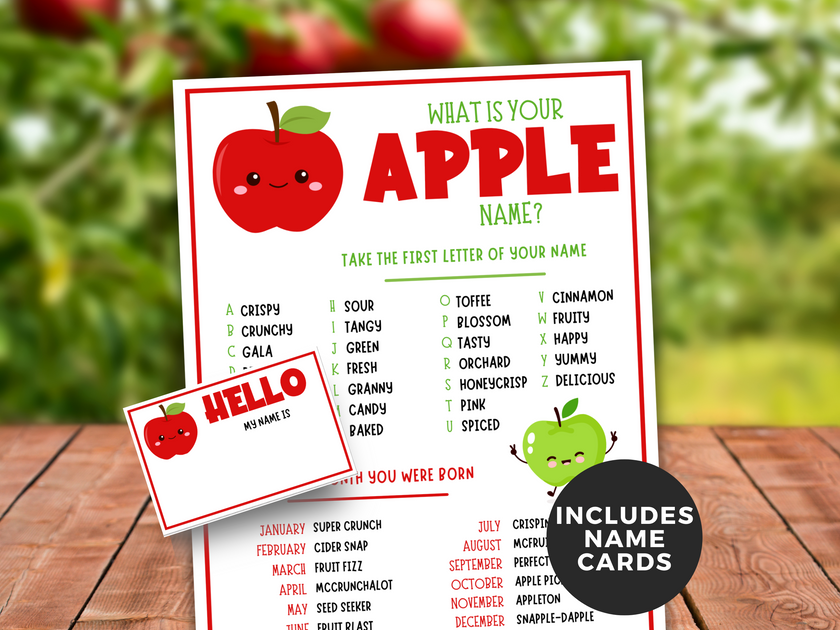 What is your Apple Name | LittleHaloJ