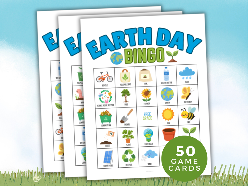 Earth Day Games Bingo | LittleHaloJ