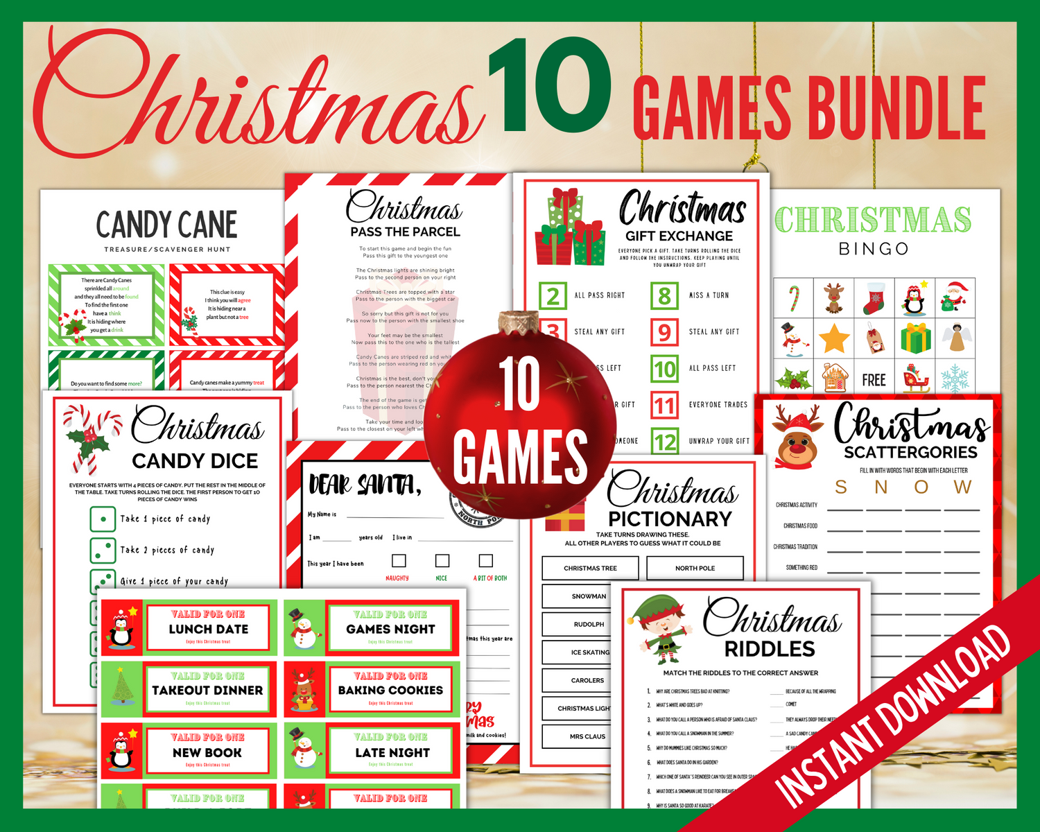 Christmas Games Bundle – LittleHaloJ